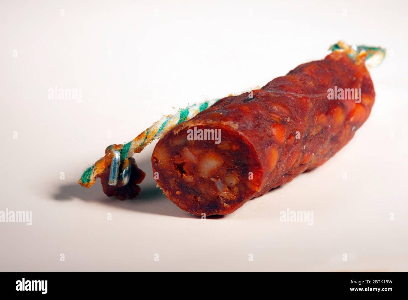 rustic homemade sausage Stock Photo - Alamy