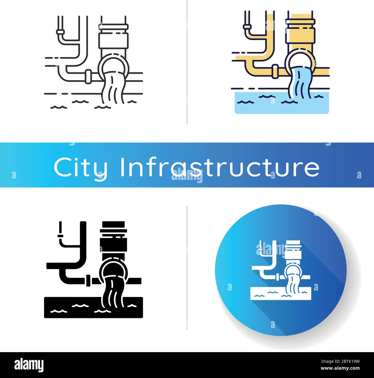 Water supply icon Stock Vector Image & Art - Alamy