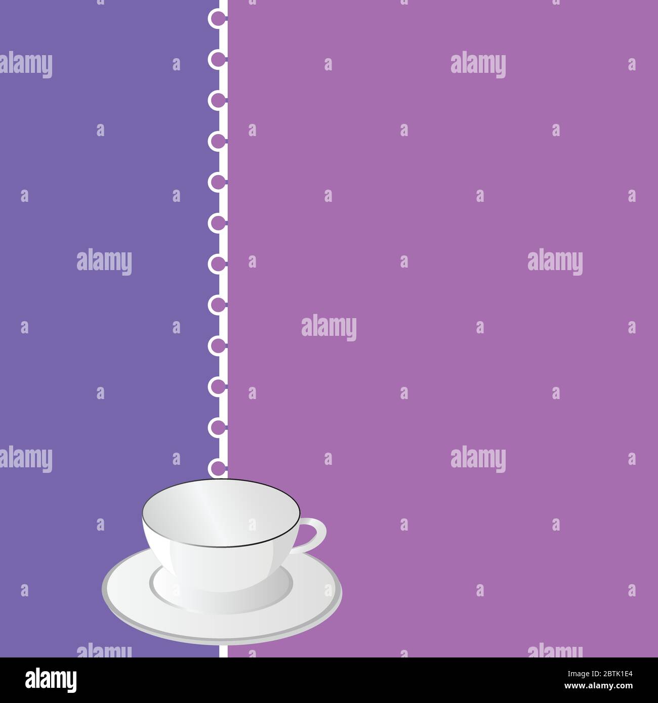 white empty coffee cup art vector illustration Stock Vector Image & Art ...