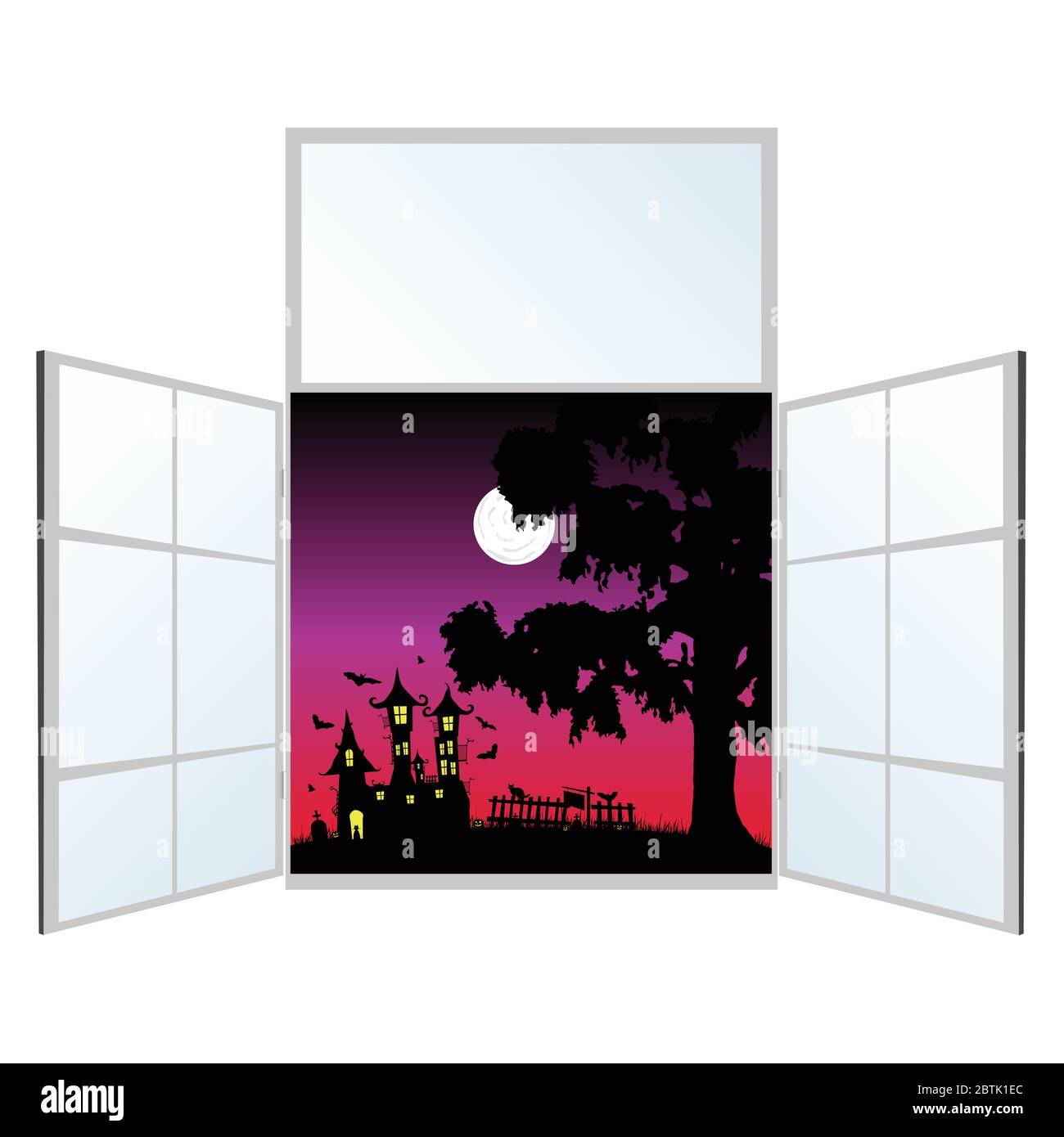 Window fall Cut Out Stock Images & Pictures - Alamy