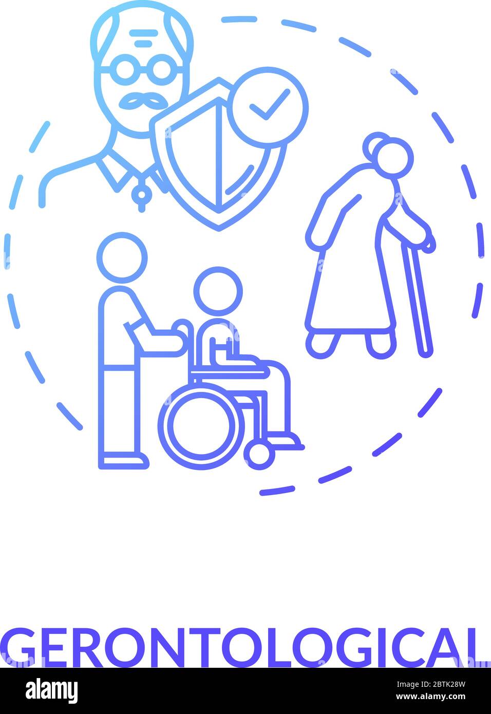 Gerontology Cut Out Stock Images & Pictures - Alamy