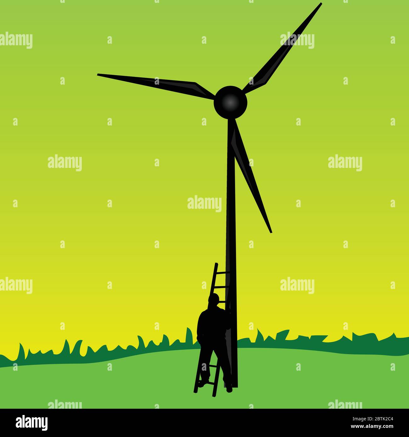 Men working on farm illustration hi-res stock photography and images ...