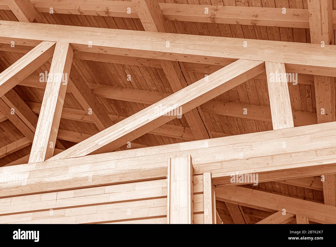 Split timber roof hi-res stock photography and images - Alamy