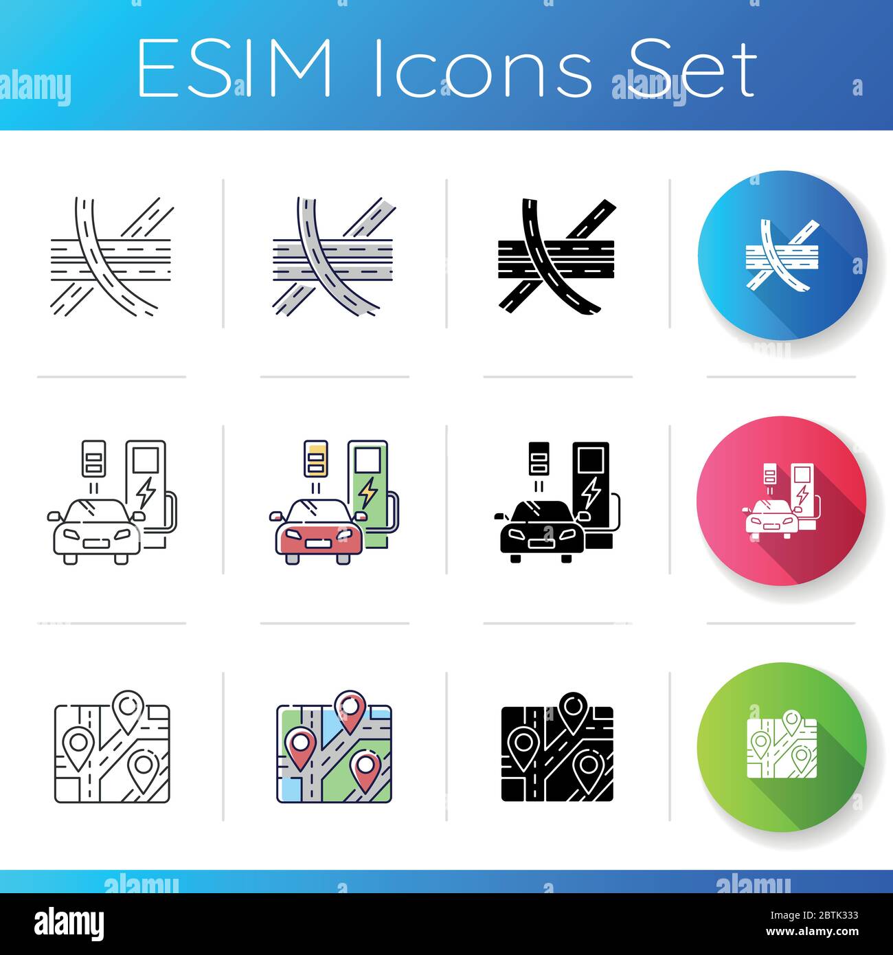 City infrastructure icons set Stock Vector Image & Art - Alamy