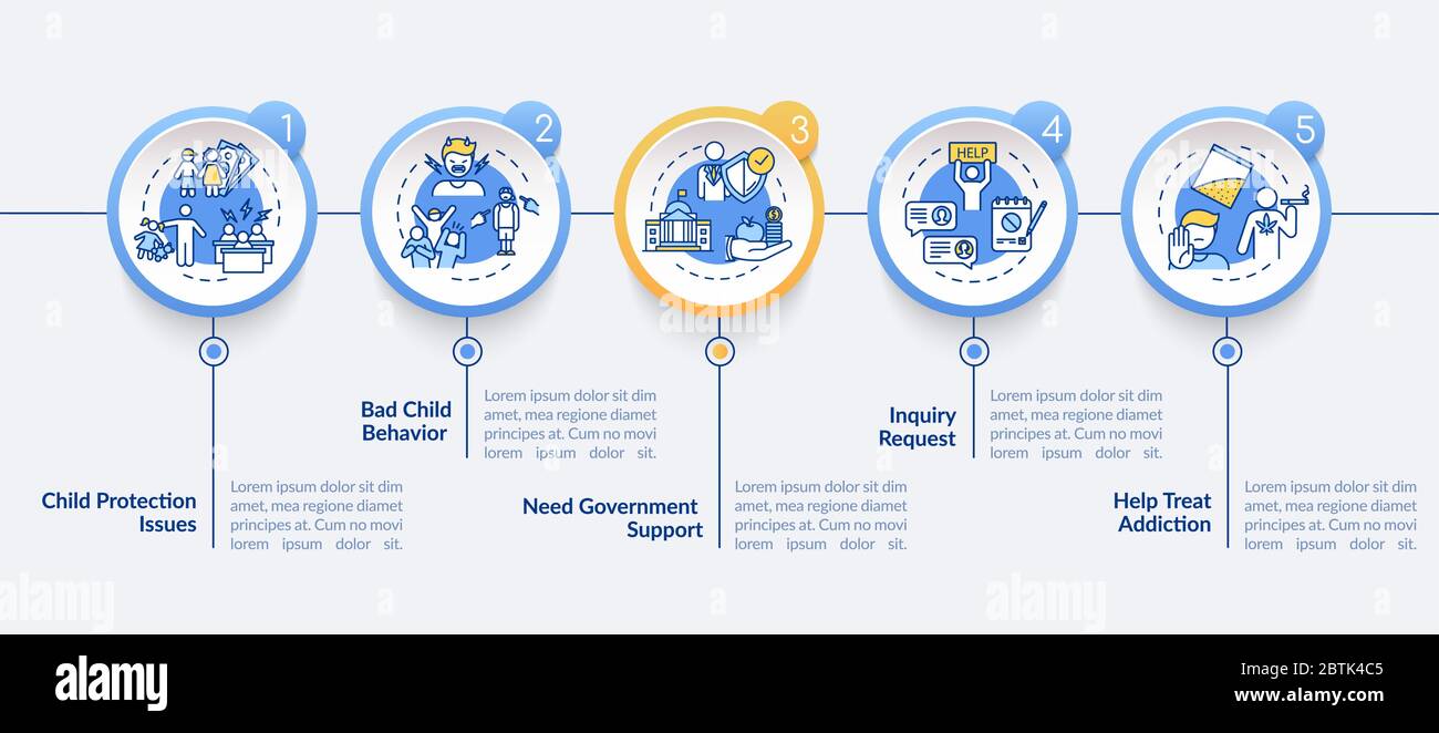 Protection service vector infographic template Stock Vector Image & Art ...