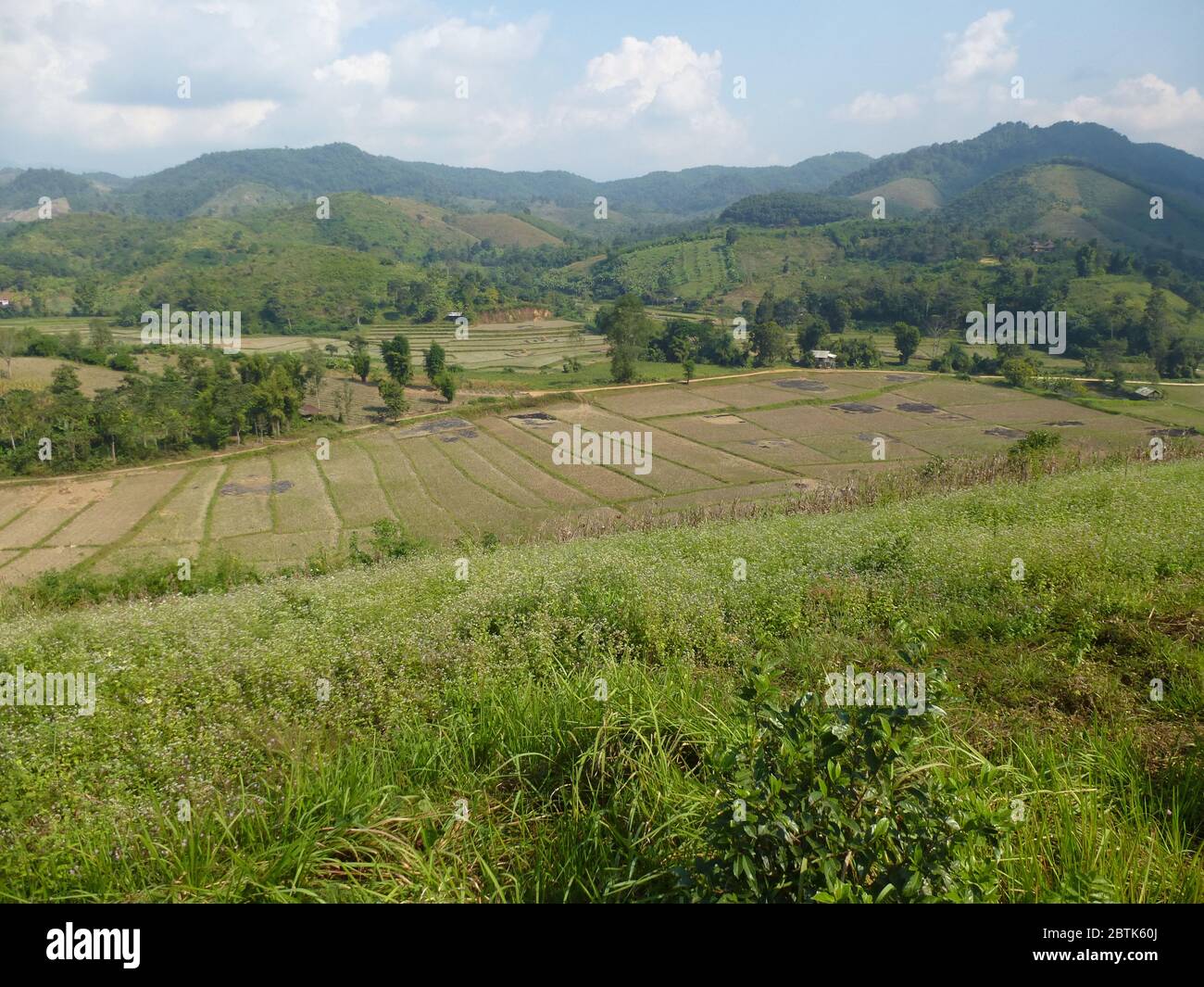 Impression of a beautiful trekking tour around CHiang Rai Stock Photo ...