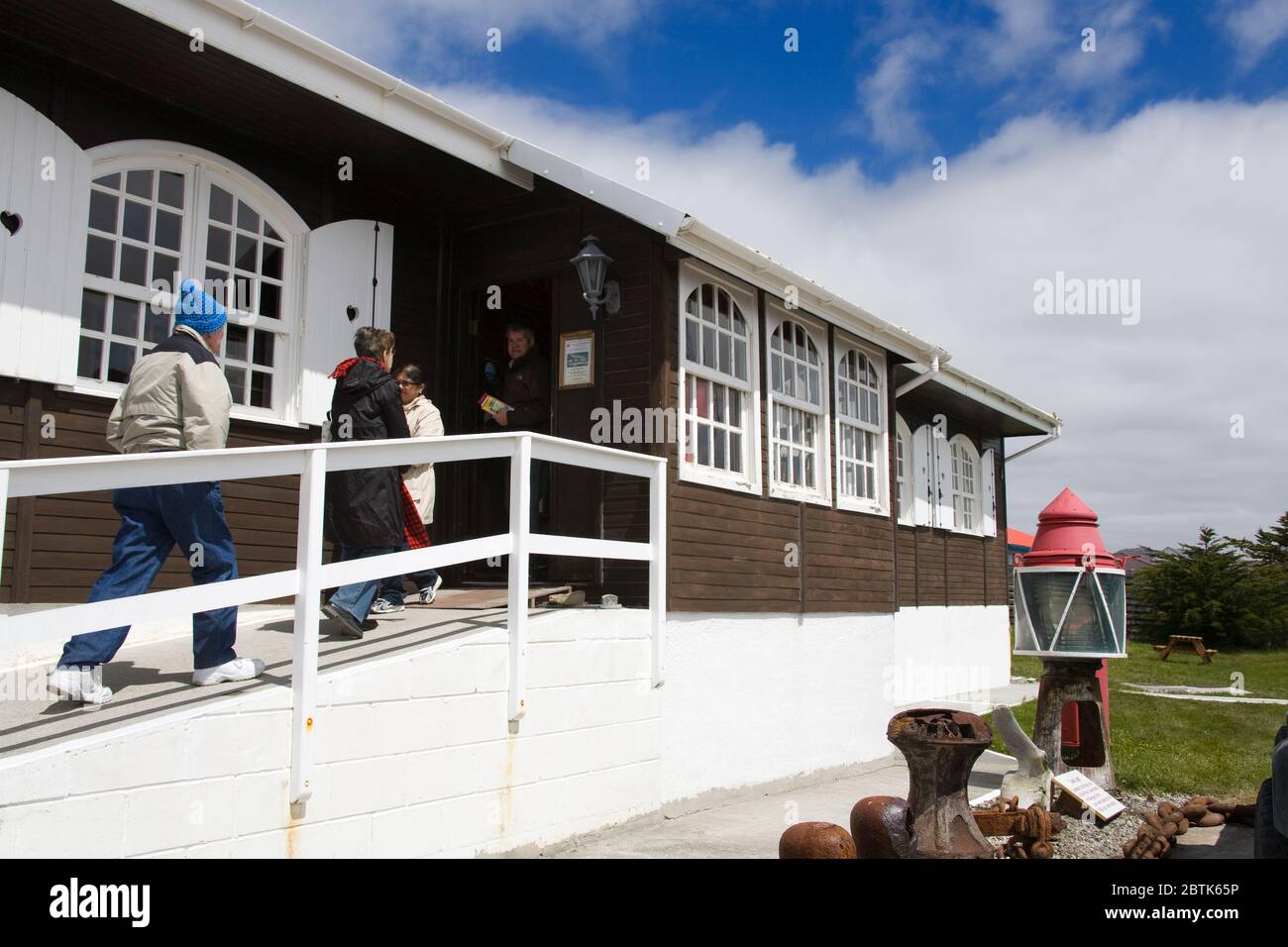 The Falkland Islands Museum in Port Stanley, Falkland Islands (Islas ...