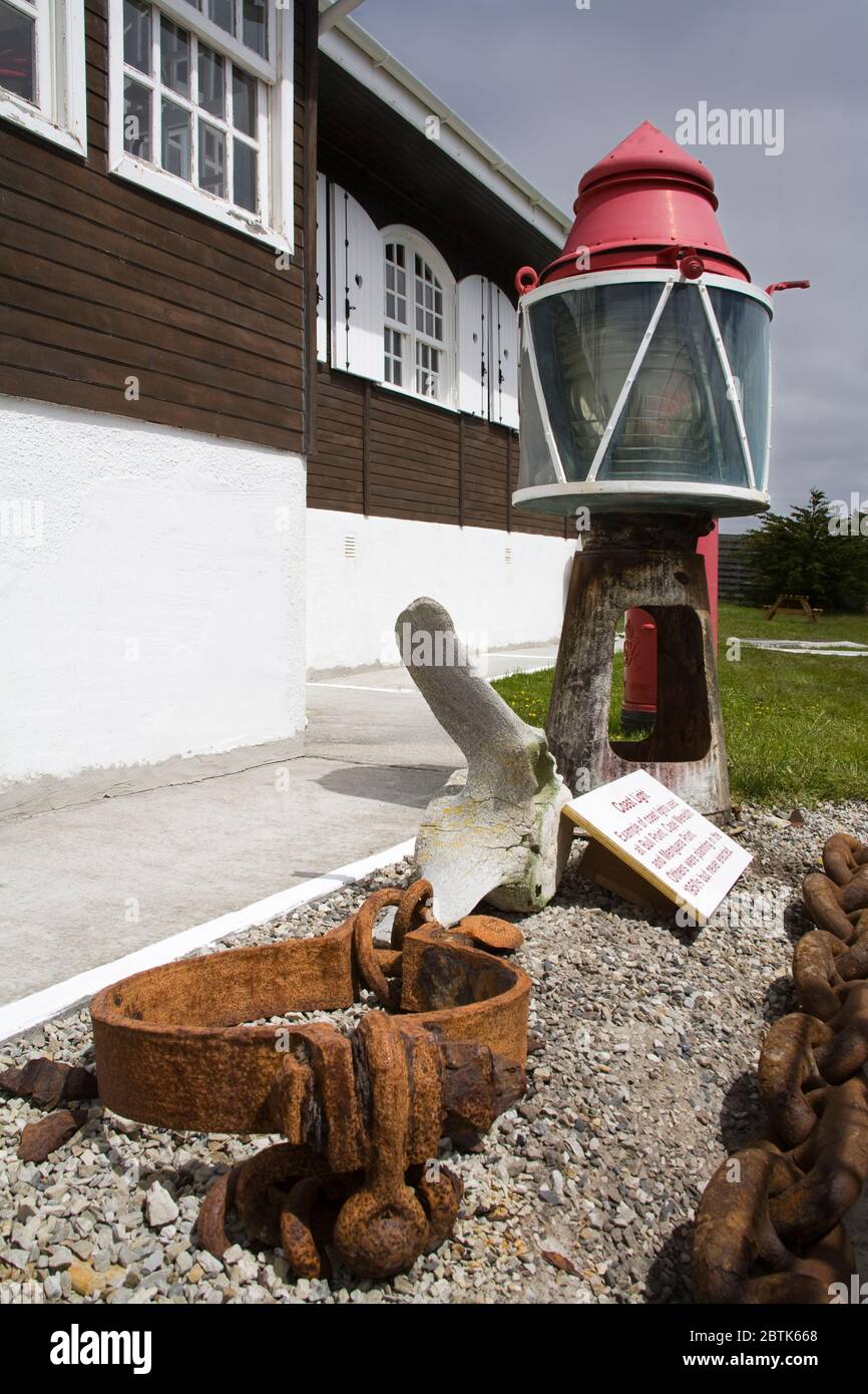 The Falkland Islands Museum in Port Stanley, Falkland Islands (Islas ...
