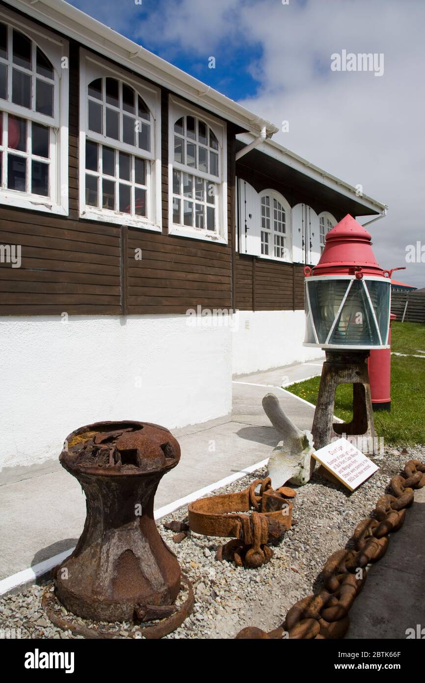 The Falkland Islands Museum in Port Stanley, Falkland Islands (Islas ...