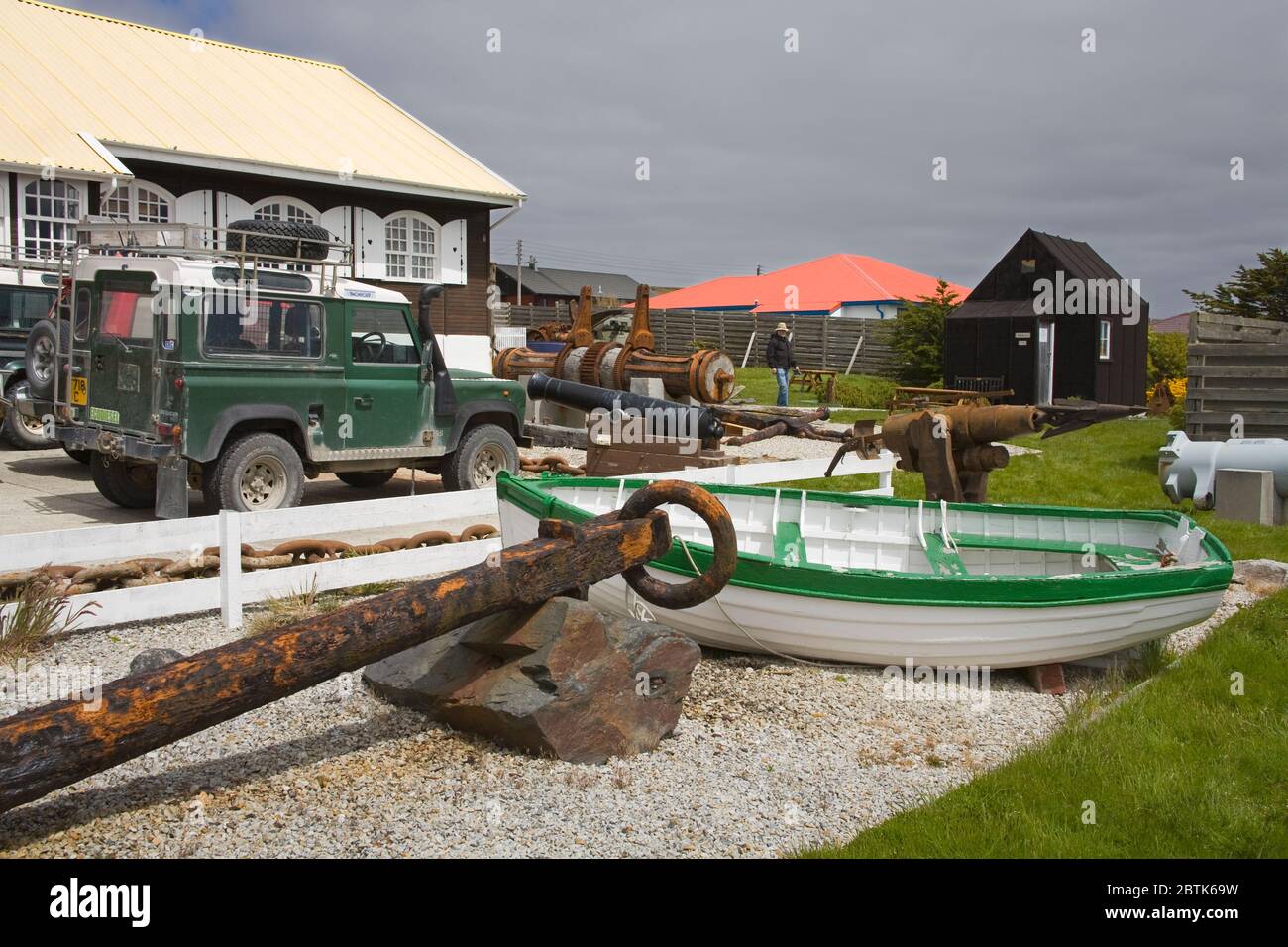 The Falkland Islands Museum in Port Stanley, Falkland Islands (Islas ...
