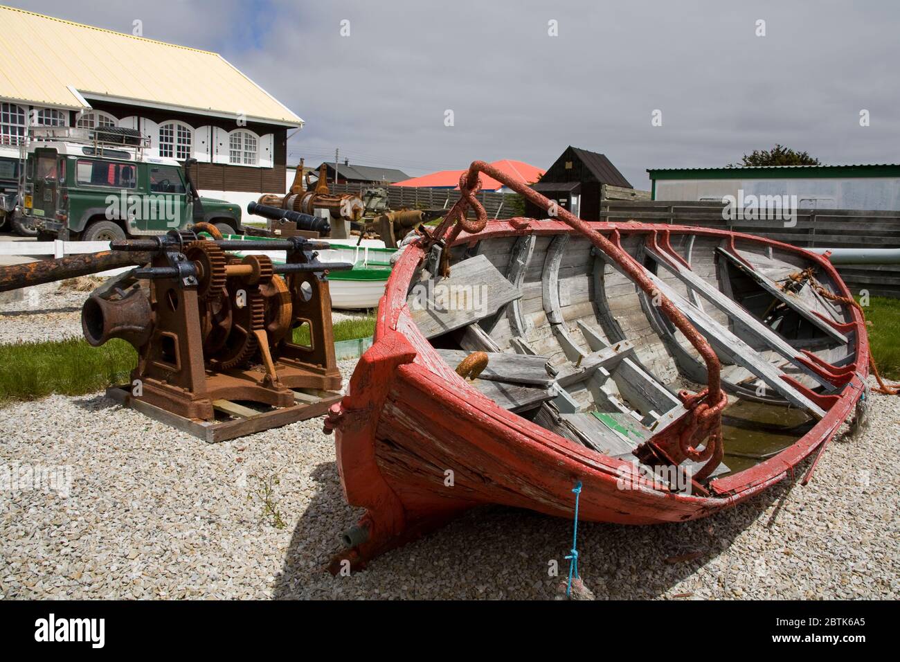 The Falkland Islands Museum in Port Stanley, Falkland Islands (Islas ...
