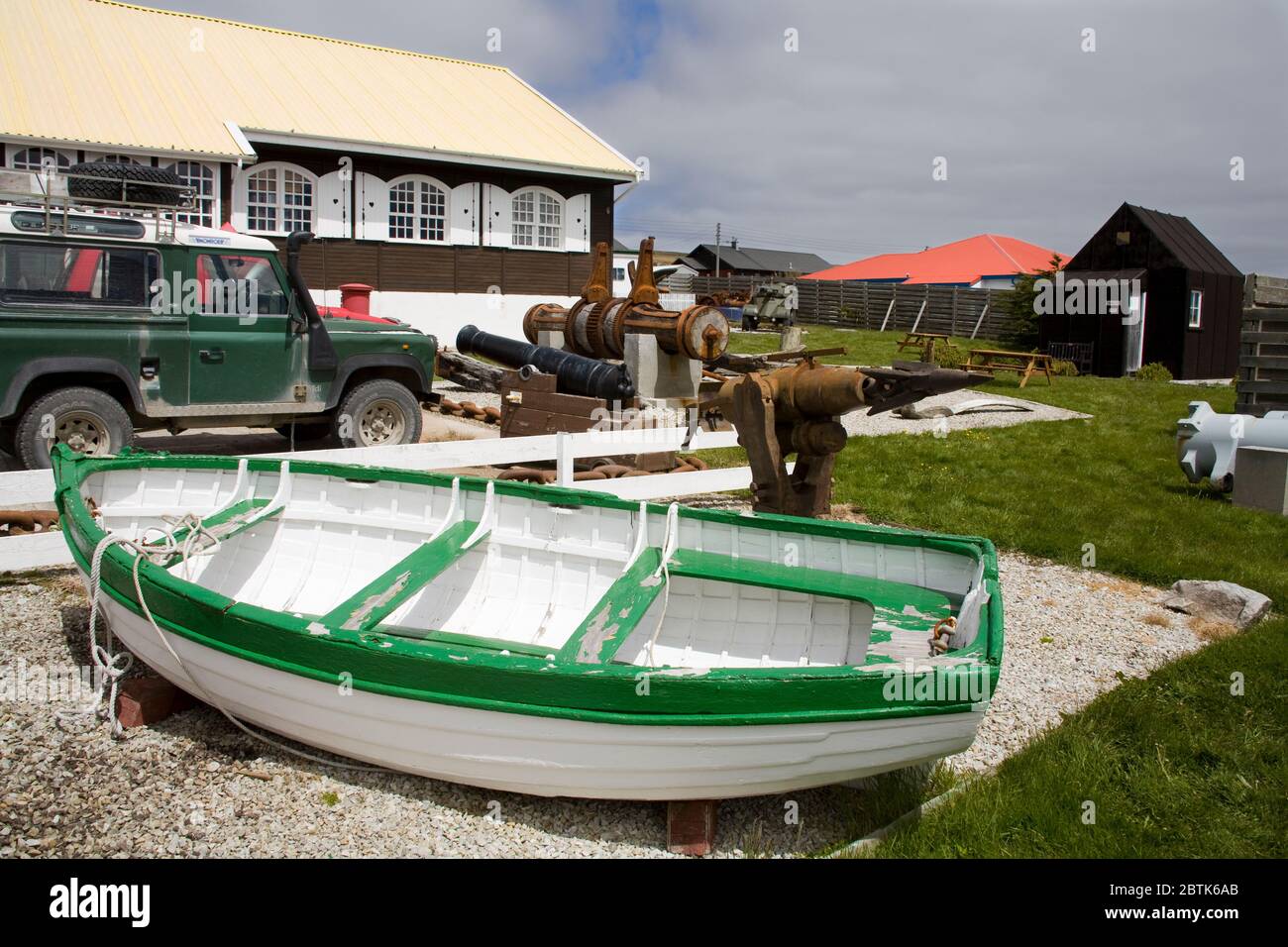 The Falkland Islands Museum in Port Stanley, Falkland Islands (Islas ...