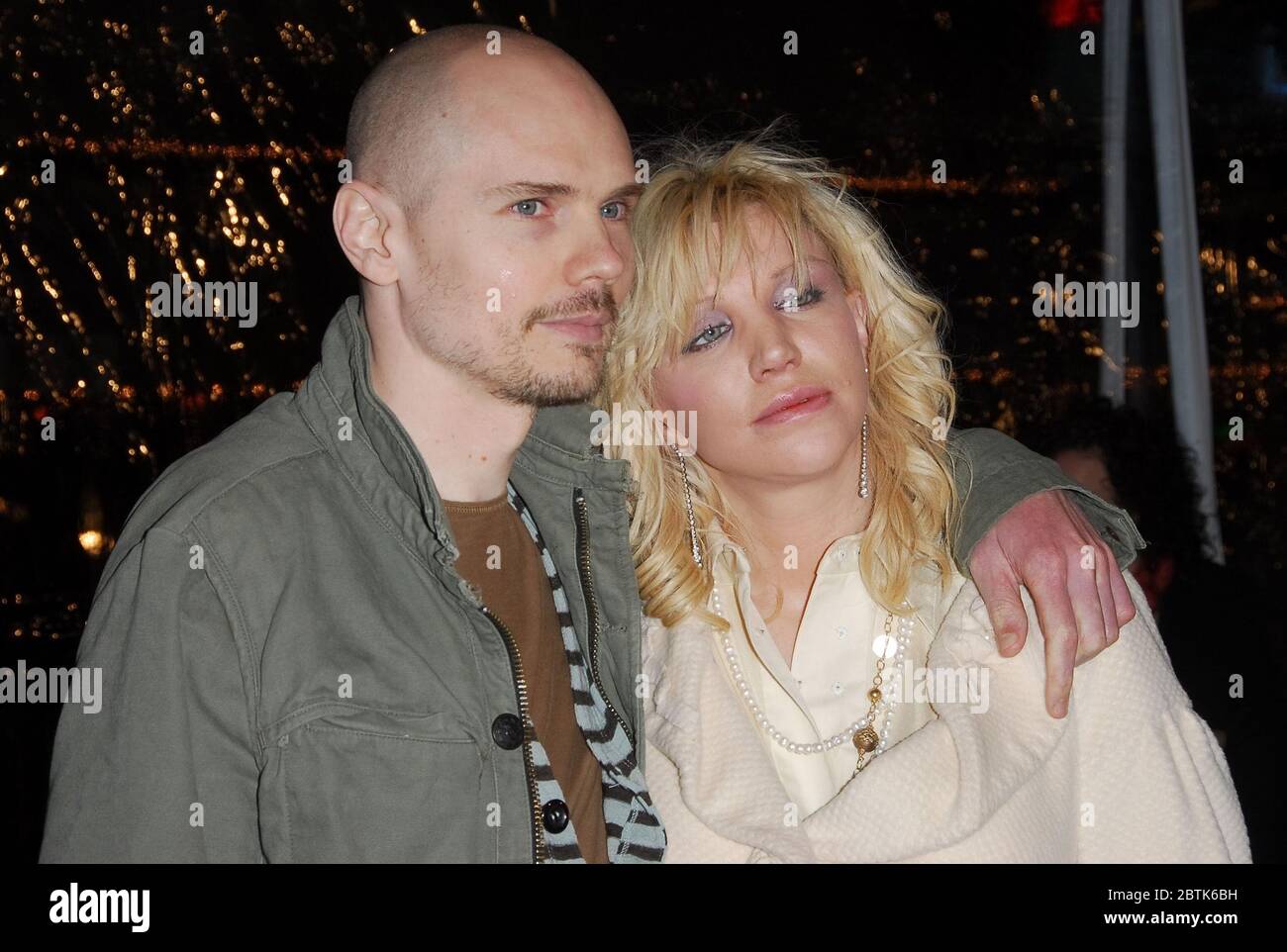 Billy Corgan and Courtney Love at the Los Angeles Premiere of "Freedom ...