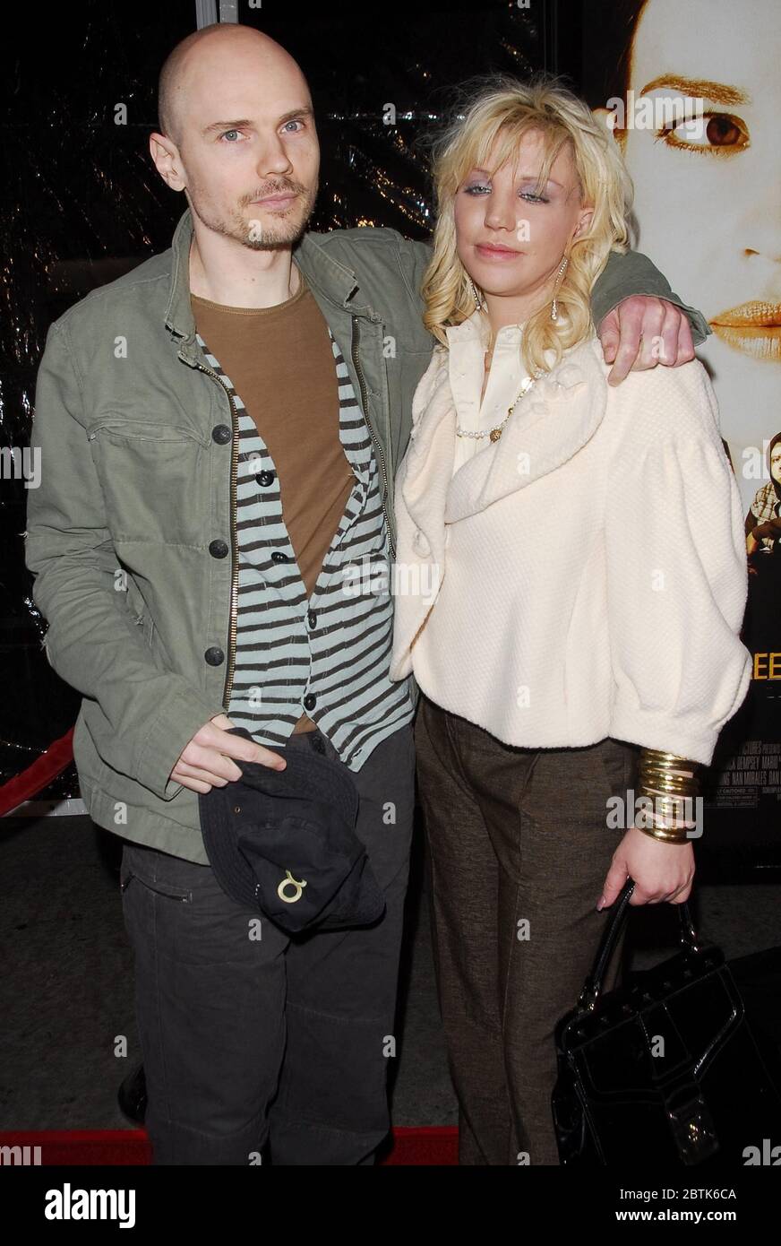 Billy Corgan and Courtney Love at the Los Angeles Premiere of "Freedom ...