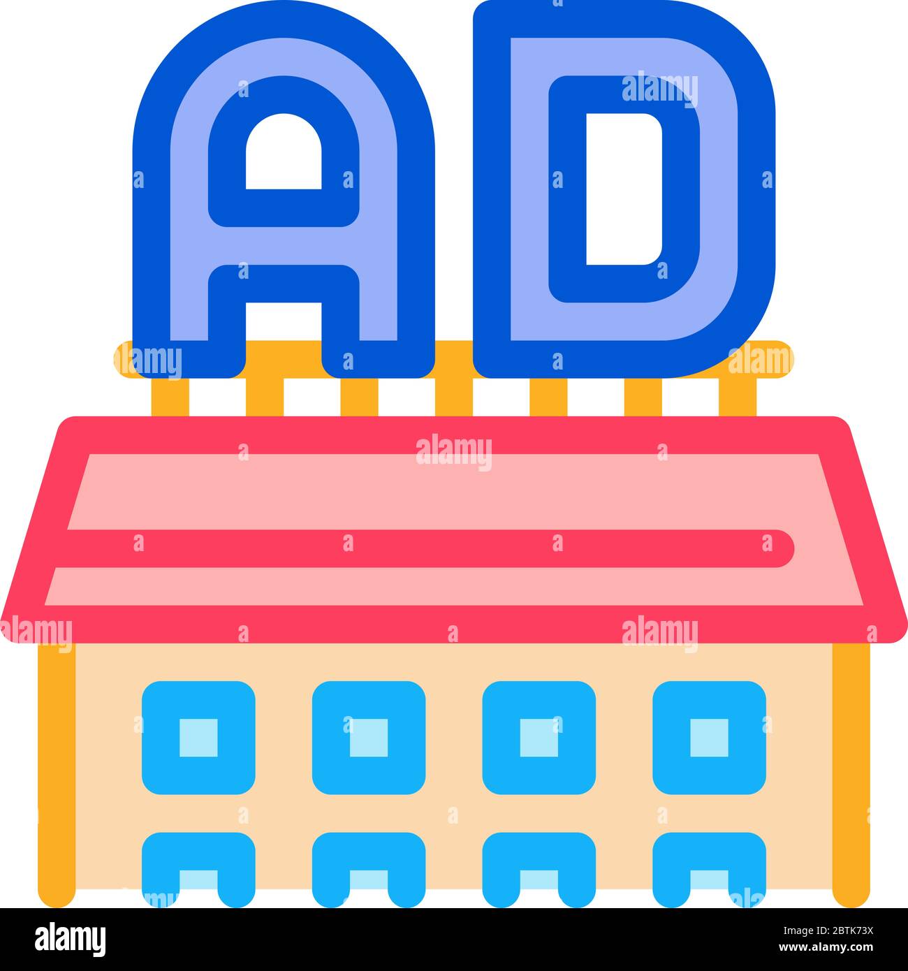 Roof advertisement Cut Out Stock Images & Pictures - Alamy