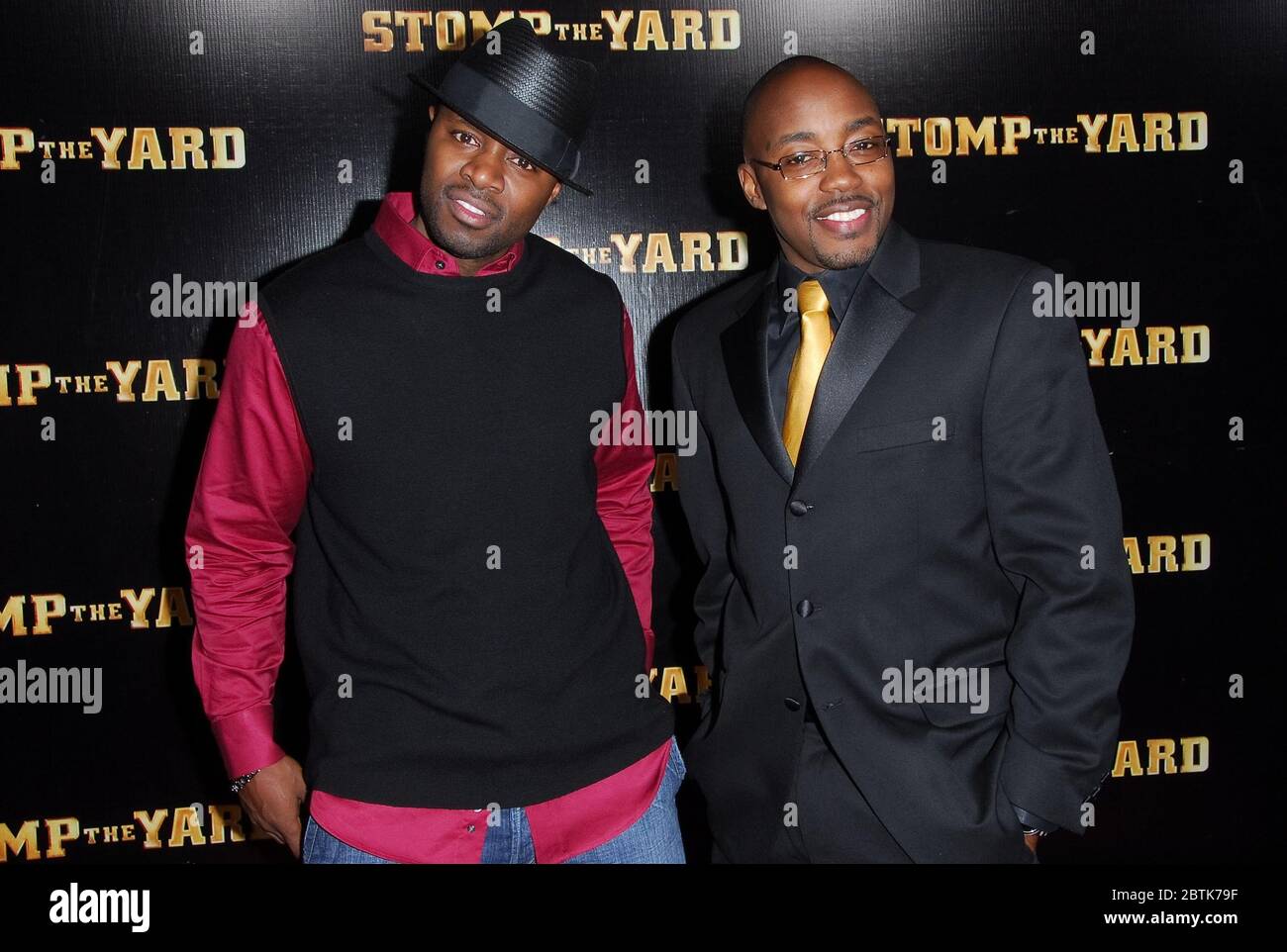 Producers Rob Hardy and Will Packer at the World Premiere of "Stomp The ...