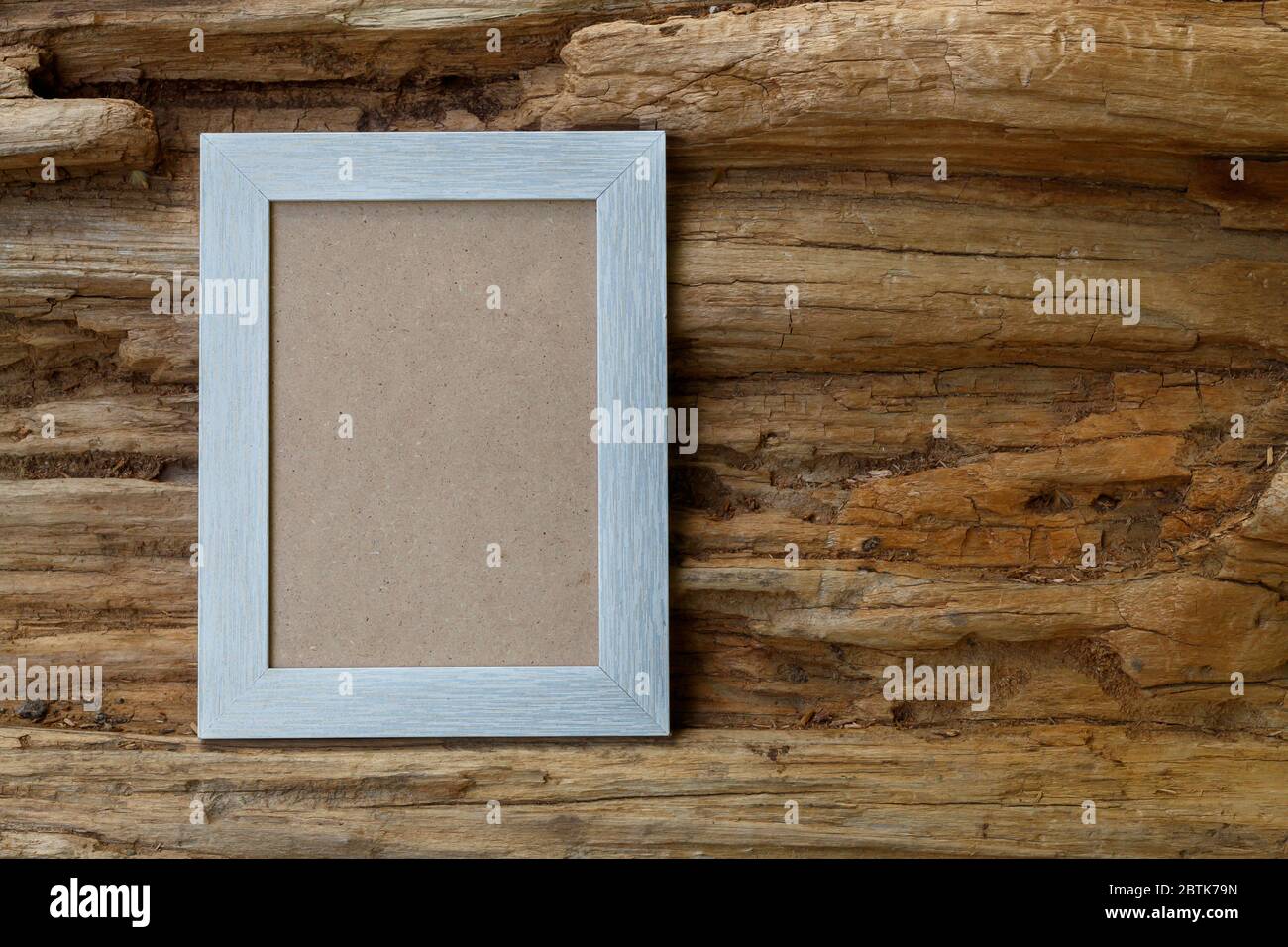 Empty Picture Frame in Natural Environment Stock Photo - Alamy