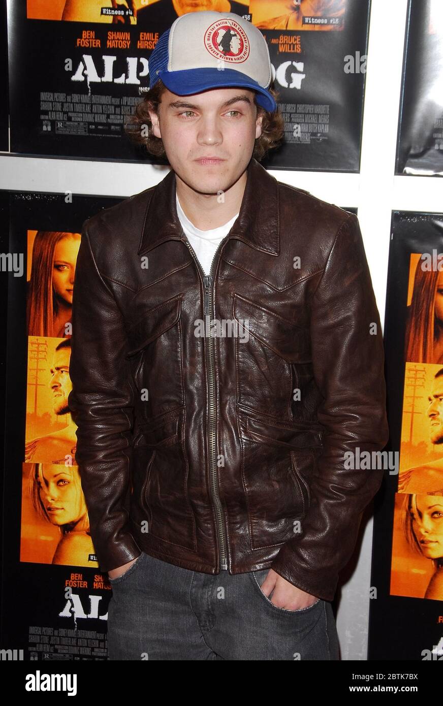 Emile Hirsch at the World Premiere of "Alpha Dog" held at the ArcLight ...