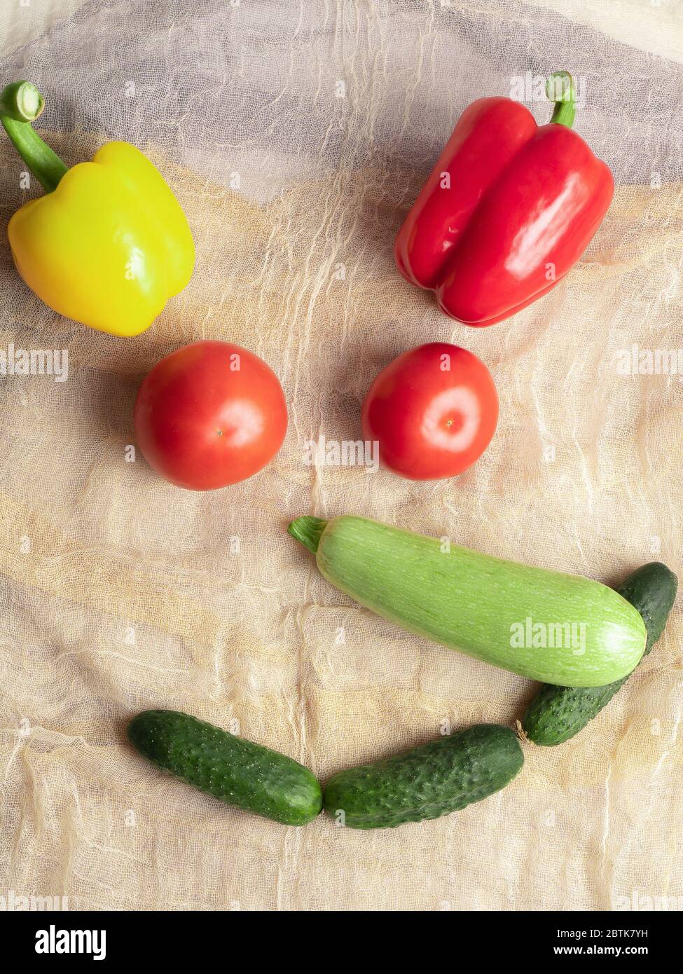 Vegetable smile face. Learn vegetables with children. Funny vegetables ...