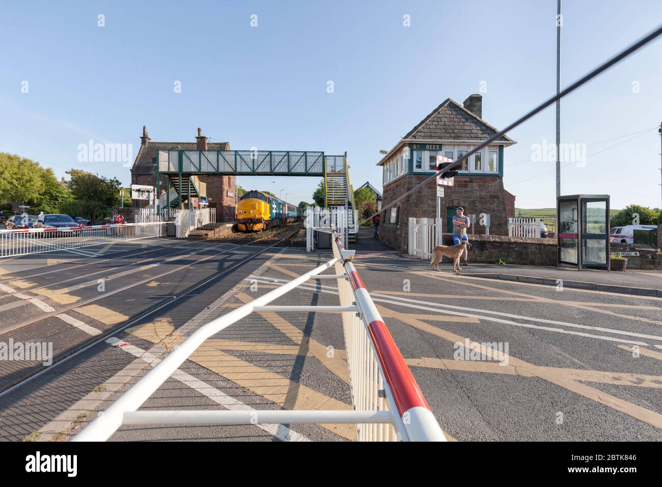 St bees train station hi-res stock photography and images - Alamy
