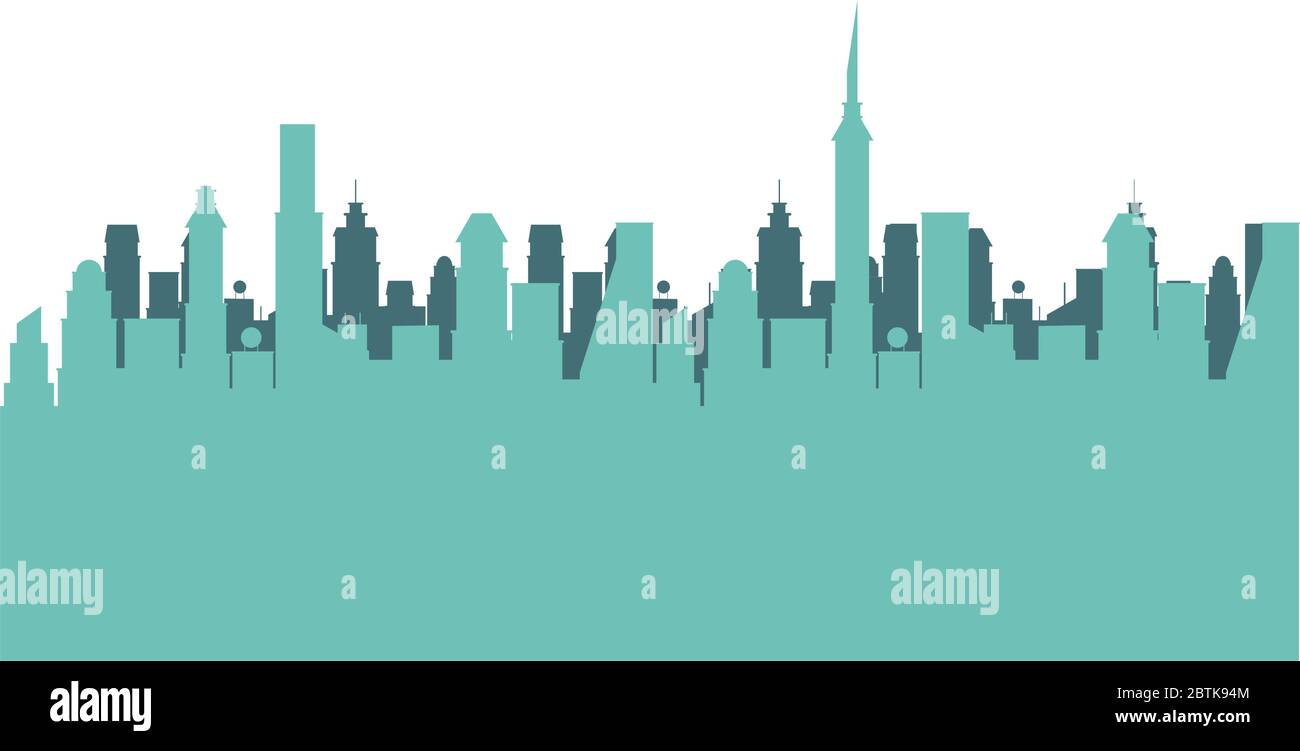 City scape new york Cut Out Stock Images & Pictures - Alamy