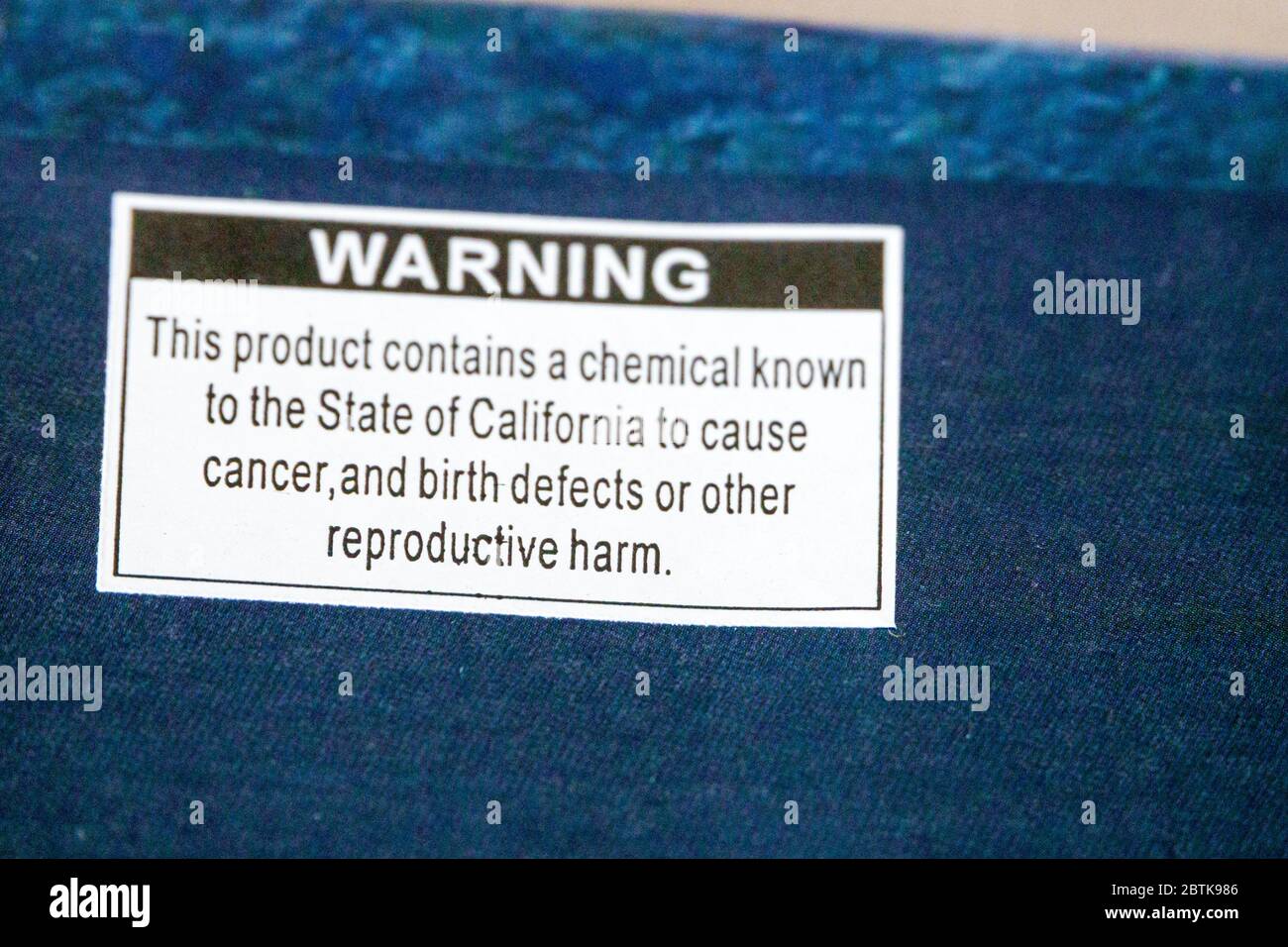 Product contains chemical known state california cause cancer birth ...