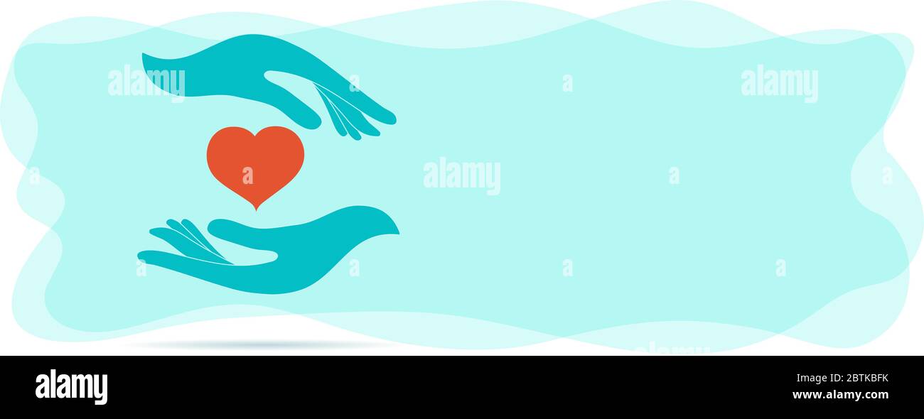 Helping hand illustration Cut Out Stock Images & Pictures - Alamy