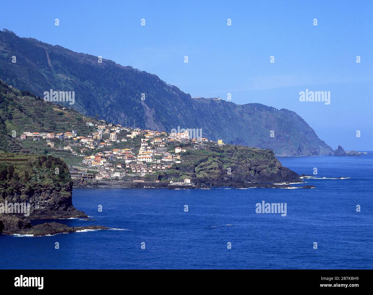 Coastal view, Seixal, Madeira, Portugal Stock Photo - Alamy