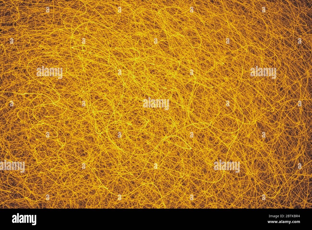 Abstract golden moving lights traces texture and background Stock Photo ...