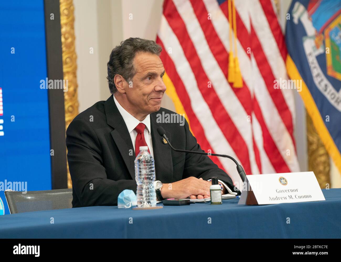 New York, NY - May 26, 2020: Governor Andrew Cuomo makes an ...