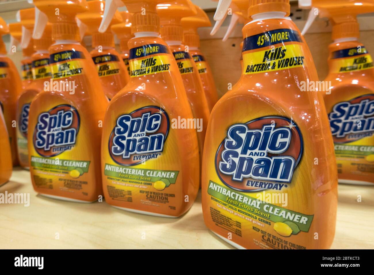 Home Depot Cleaning Products Store Display, NYC Stock Photo - Alamy