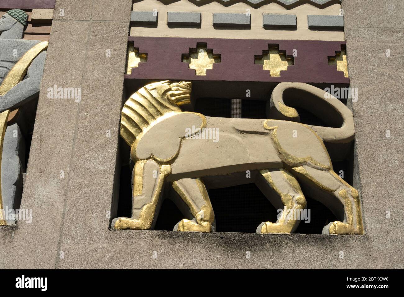 "The Story of Mankind" at Rockefeller Center, NYC Stock Photo - Alamy