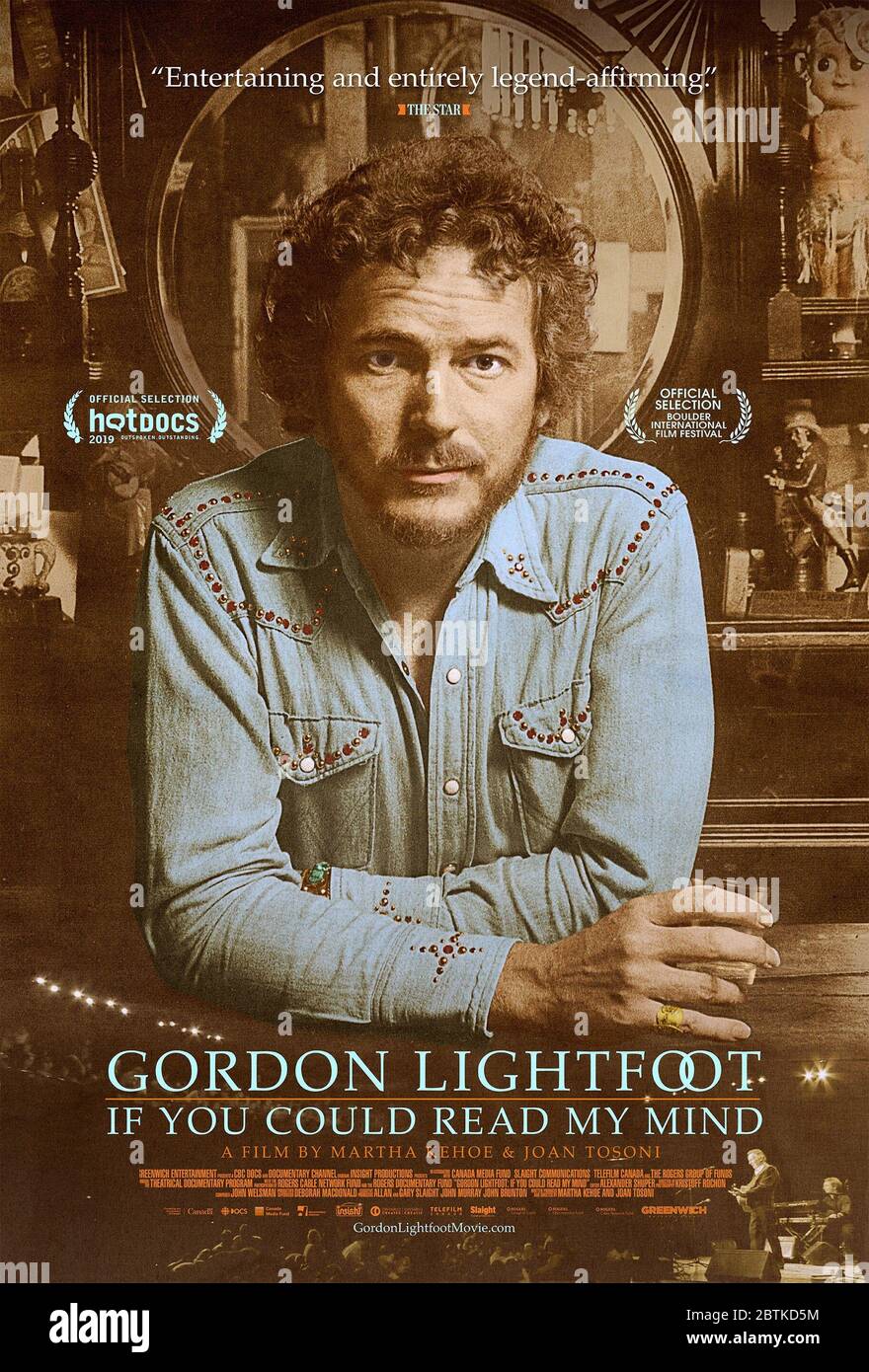 GORDON LIGHTFOOT: IF YOU COULD READ MY MIND, US poster, Gordon ...