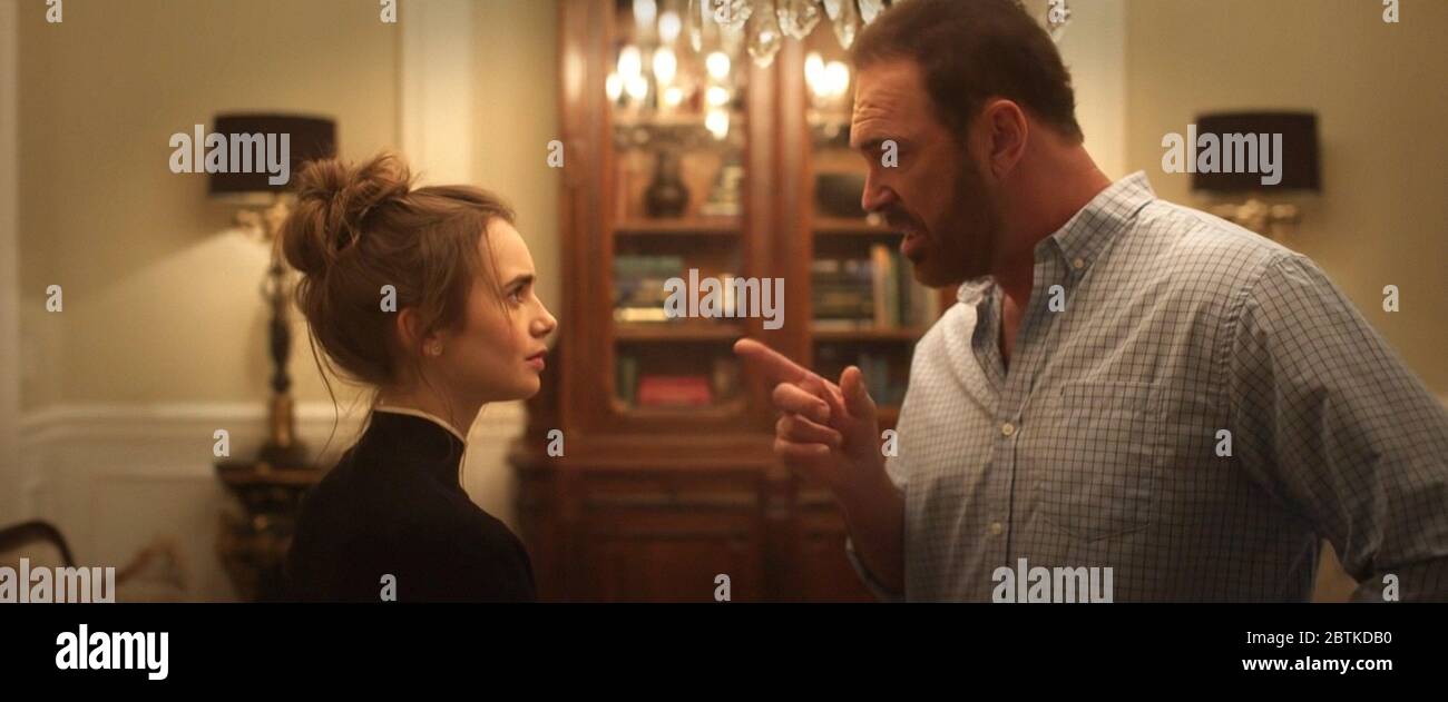 INHERITANCE, from left: Lily Collins, Patrick Warburton, 2020 ...