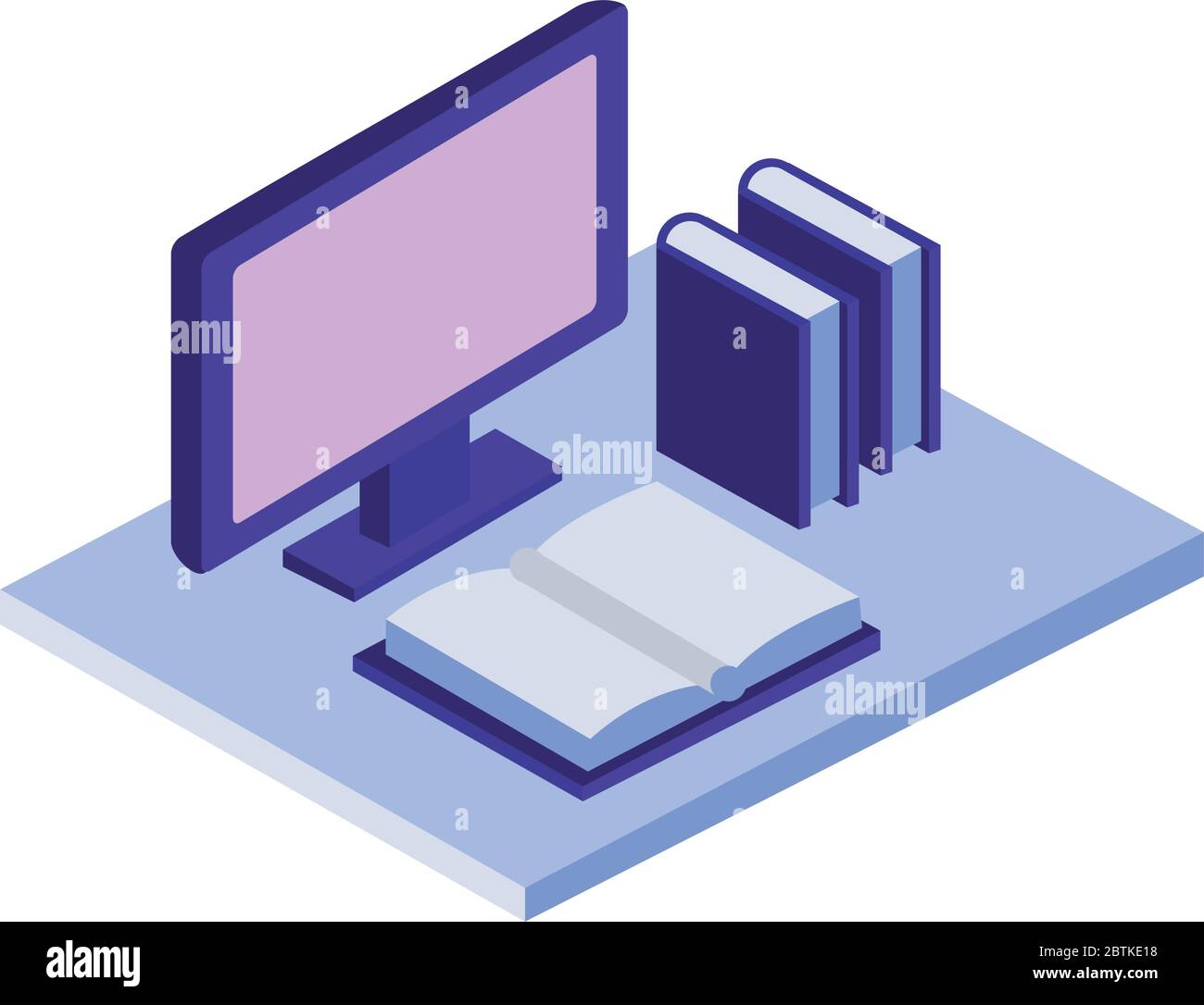Digital textbooks Stock Vector Images - Alamy