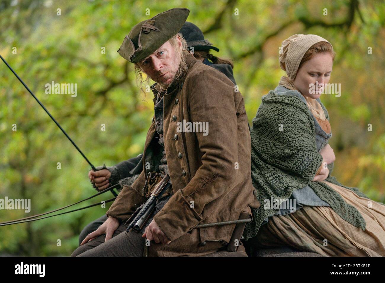 OUTLANDER, from left: Ned Dennehy, Hayley Doherty, Journeycake ...