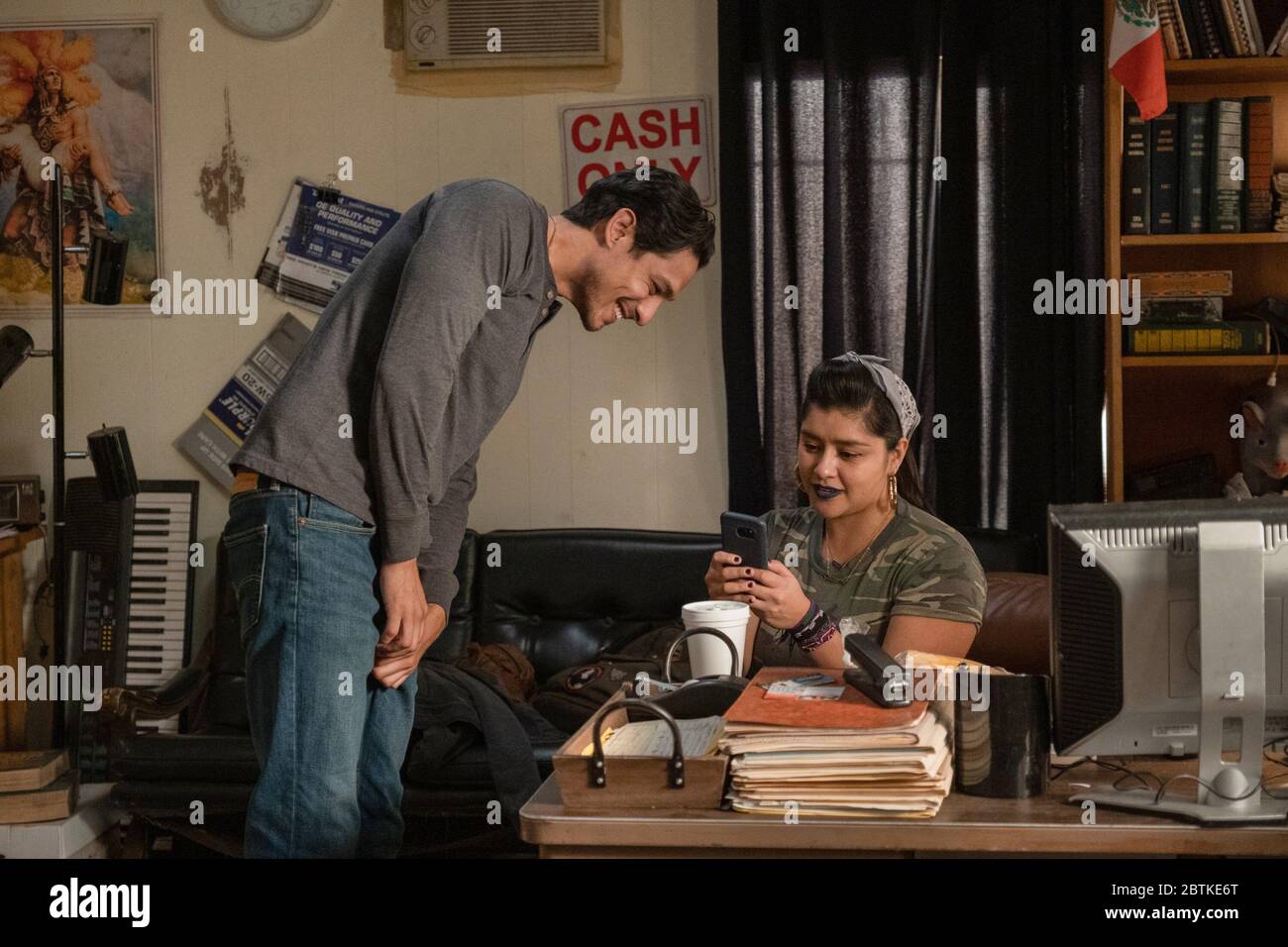 VIDA, from left: Carlos Miranda, Chelsea Rendon, (Season 3, ep. 301 ...