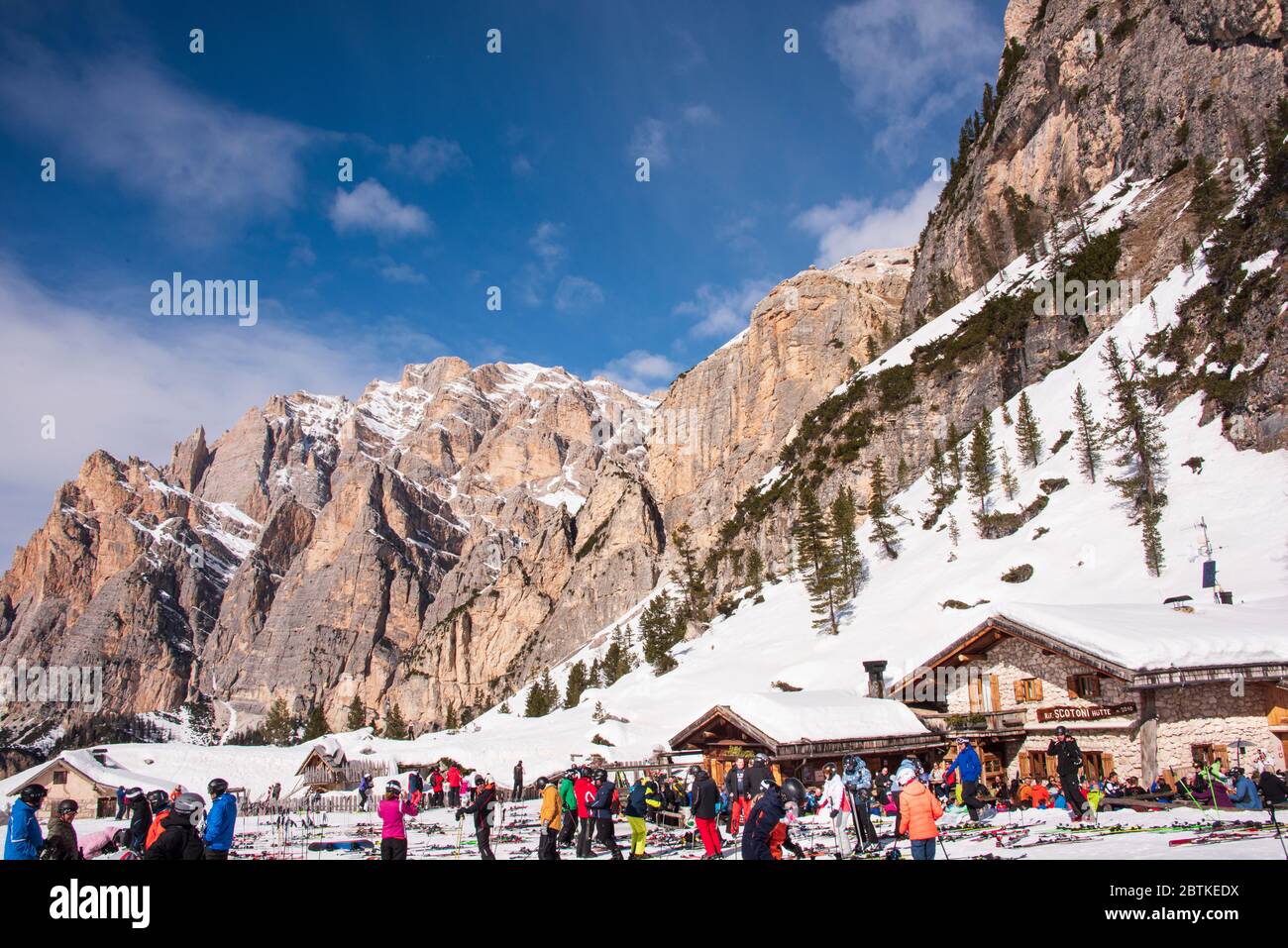 Dolomites, Northern Italy, Feb 2020 Stock Photo - Alamy