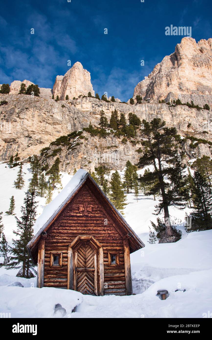 Dolomites, Northern Italy, Feb 2020 Stock Photo - Alamy