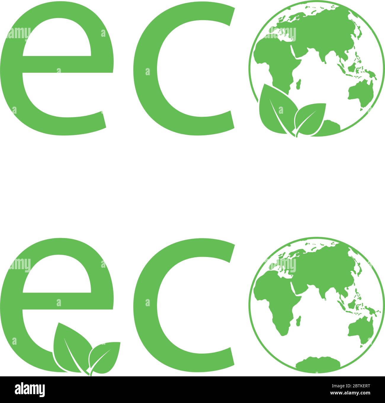 eco vector icon ECO LOGO Stock Vector Image & Art - Alamy
