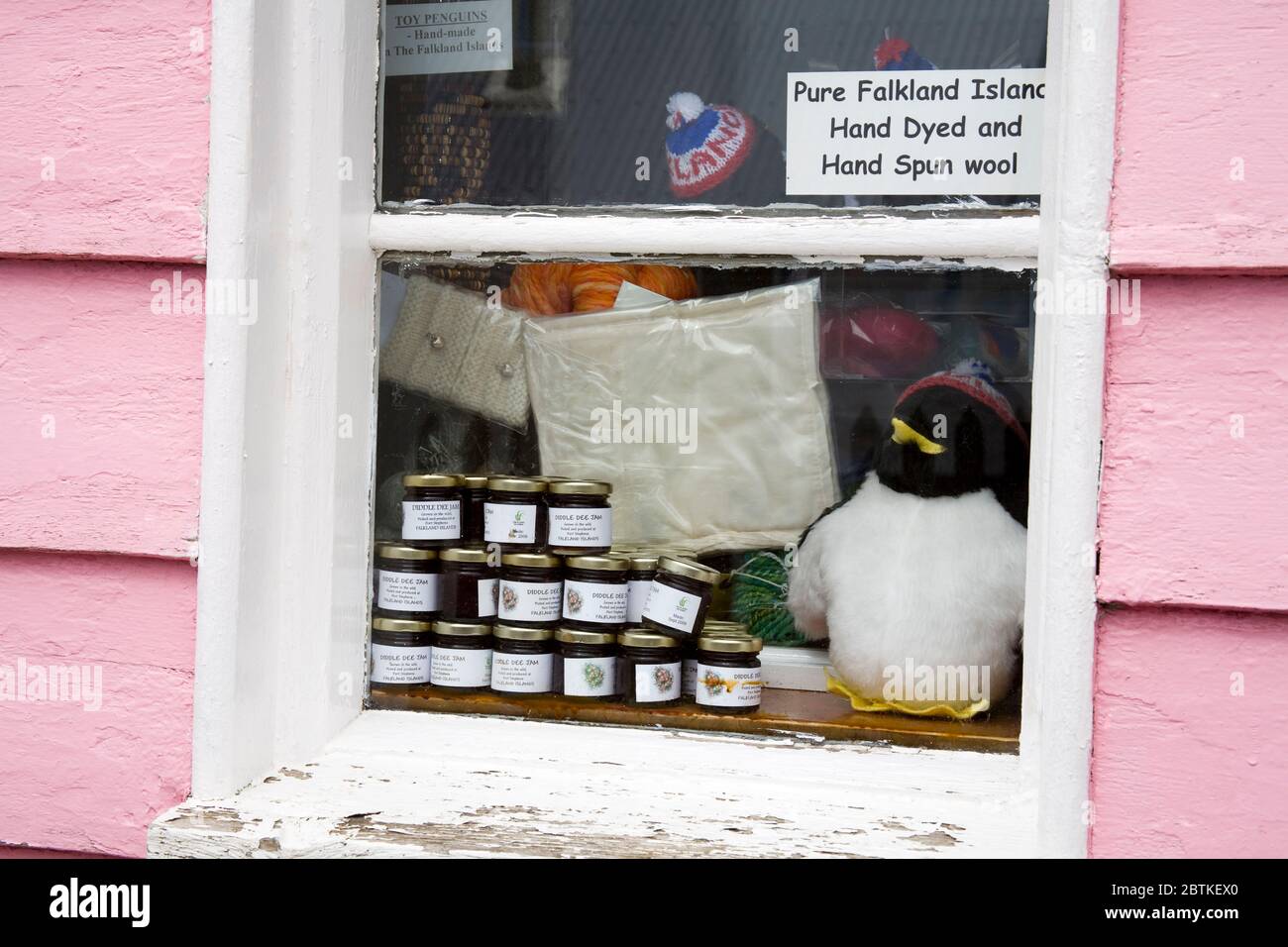 The Pink Shop in Port Stanley, Falkland Islands (Islas Malvinas ...