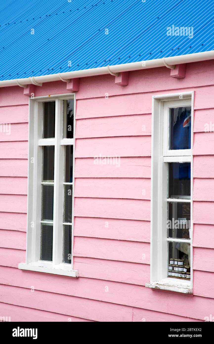 The Pink Shop in Port Stanley, Falkland Islands (Islas Malvinas ...