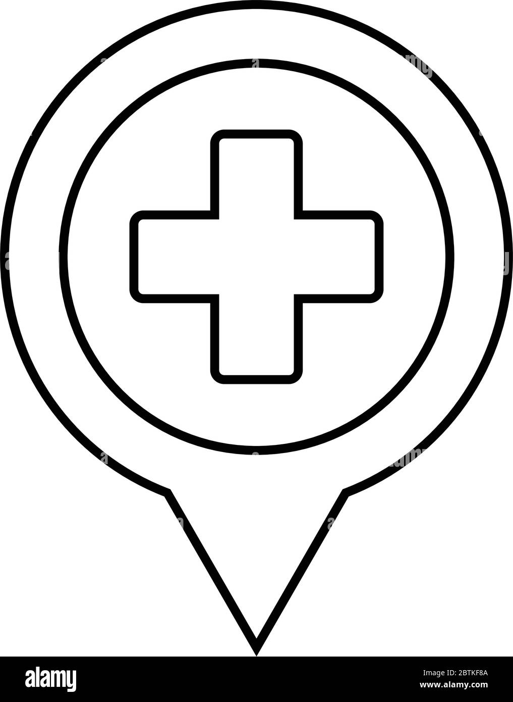 Hospital map hi-res stock photography and images - Alamy