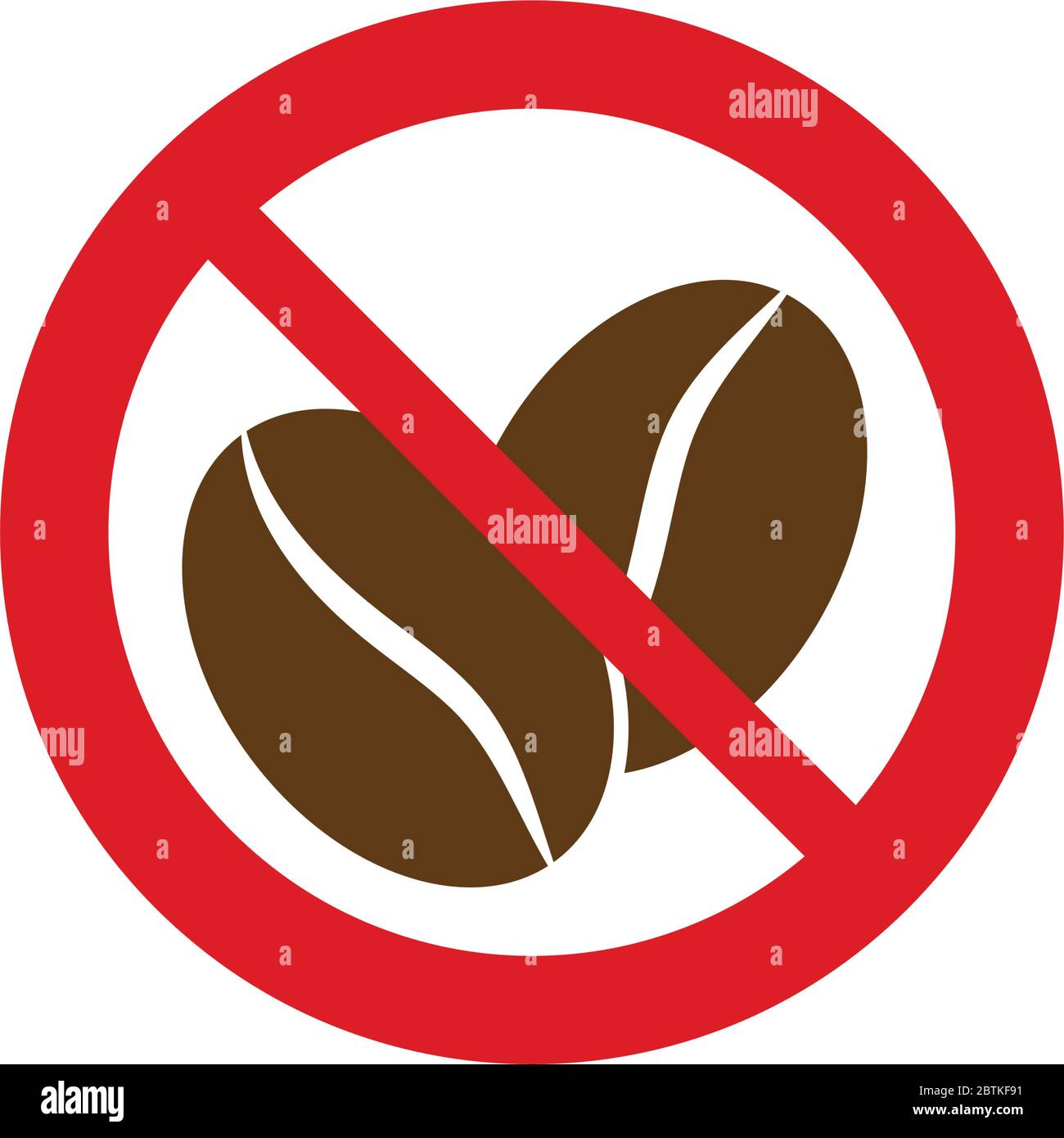 No Caffeine Sign
