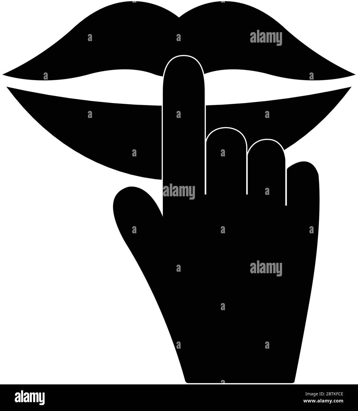 Soundless vector vectors Stock Vector Images - Alamy