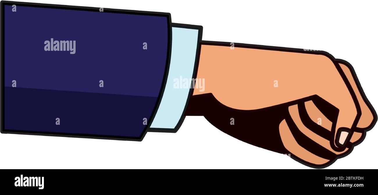 hand human fist fight icon Stock Vector Image & Art - Alamy