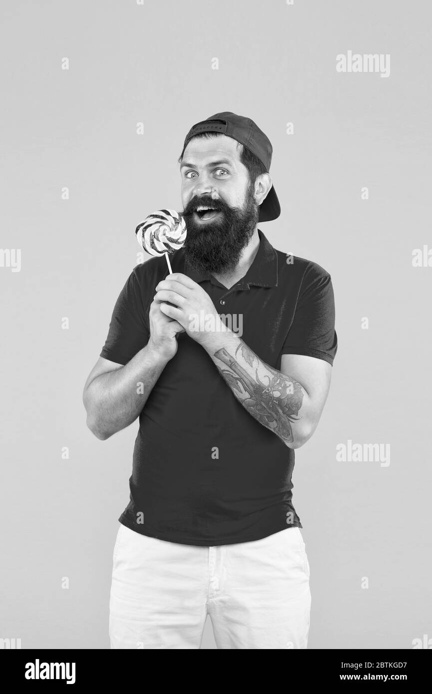 Man eating sugar Black and White Stock Photos & Images - Alamy