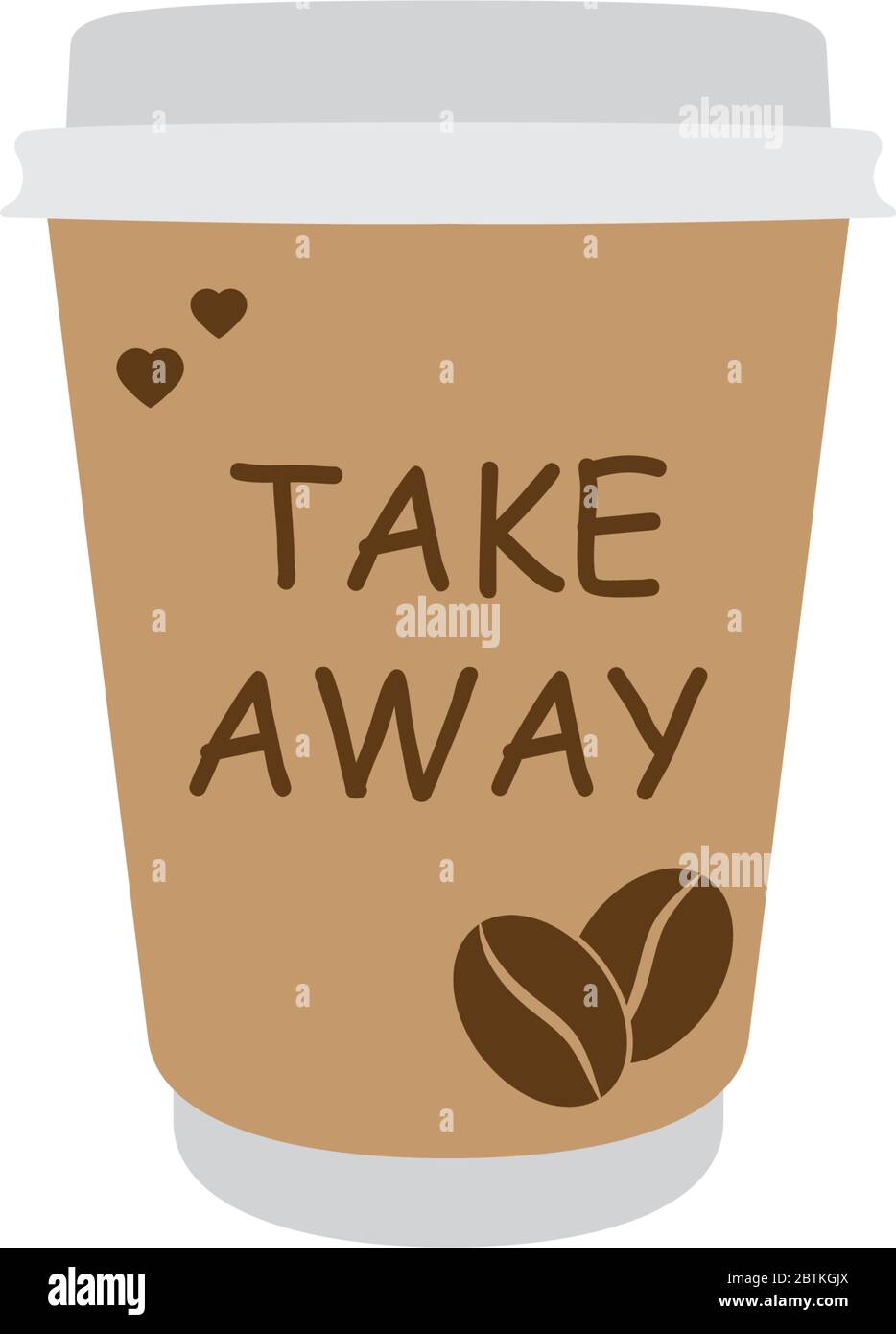 coffee icon Take away coffee sign Stock Vector Image & Art - Alamy
