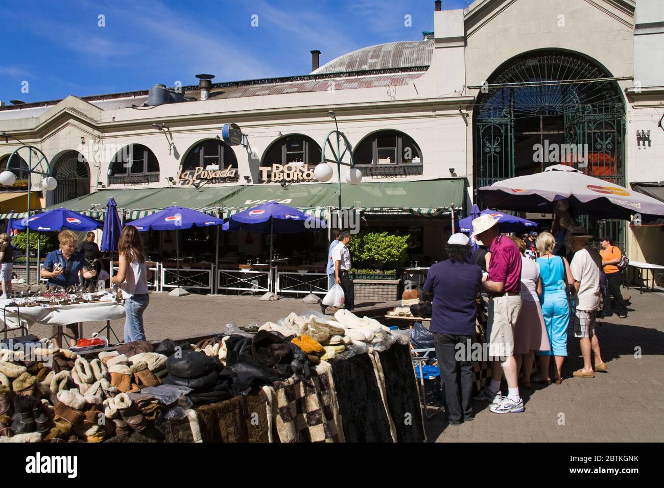 Market in the old port of montevideo hi-res stock photography and ...