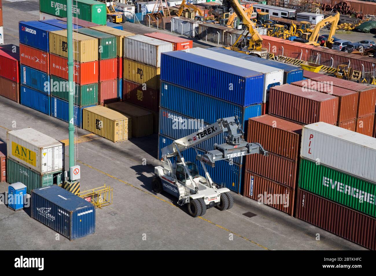 Container Port, Montevideo, Uruguay, South America Stock Photo - Alamy